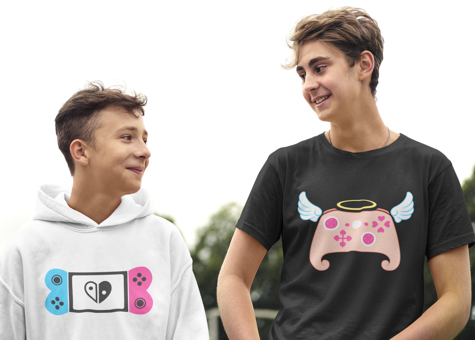 Valentine's Day Game Controller SVG Bundle, Hearts Joysticks SVG ...