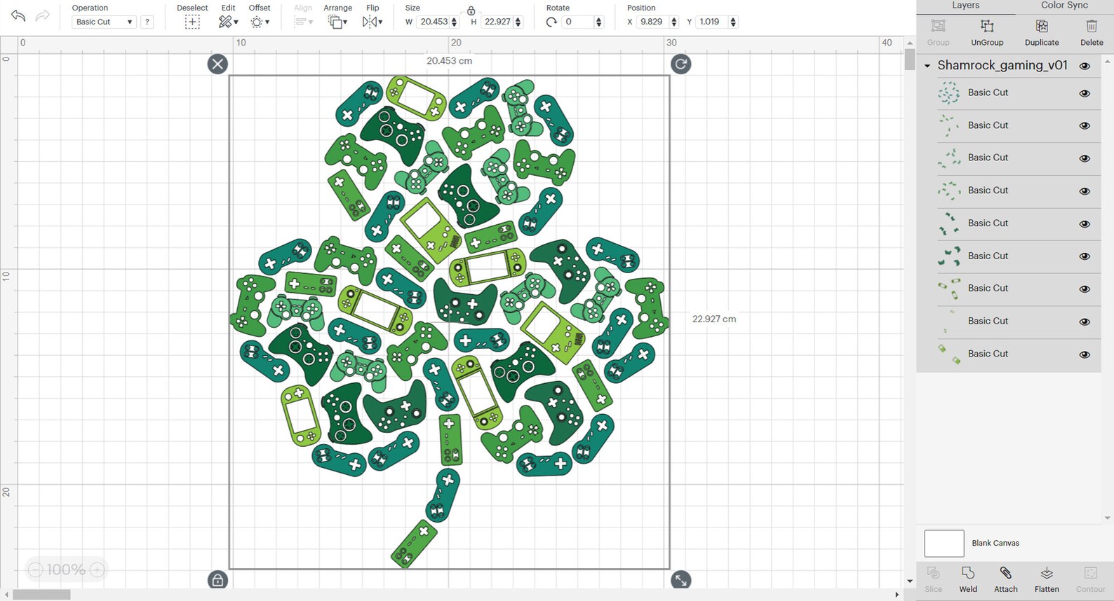 Shamrock Gaming Svg Video Game Shamrock Svg St Patrick's | Etsy