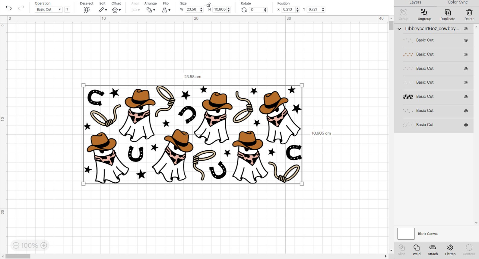 Cowboy Ghost Can Glass Svg, Halloween Boo Haw Can Glass Svg, Spooky ...