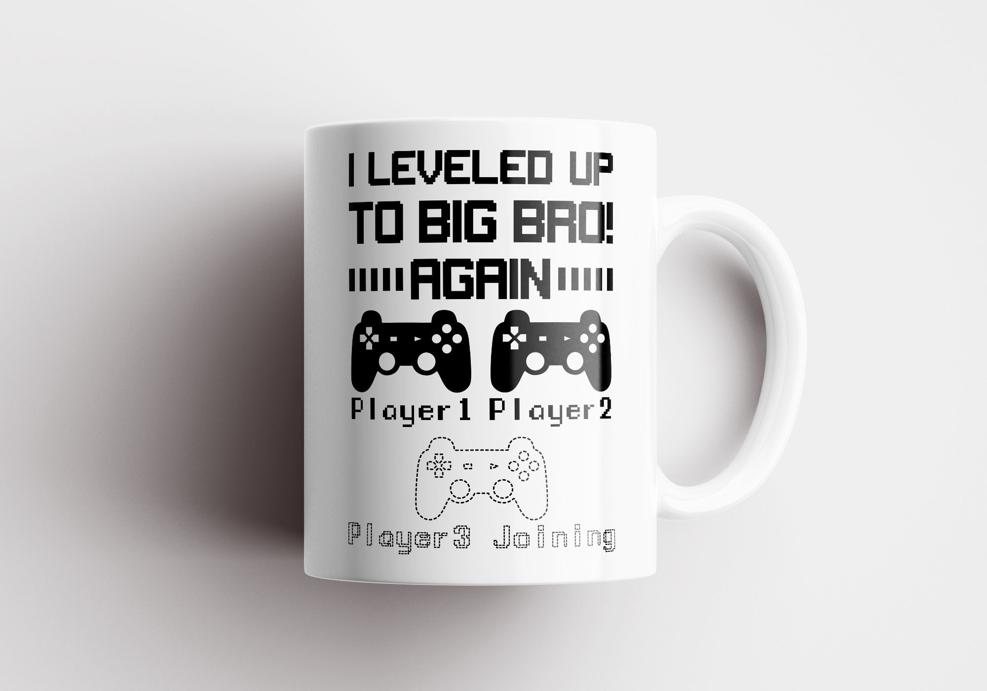 I Leveled up to Big Bro Again Svg Promoted to Big Brother - Etsy