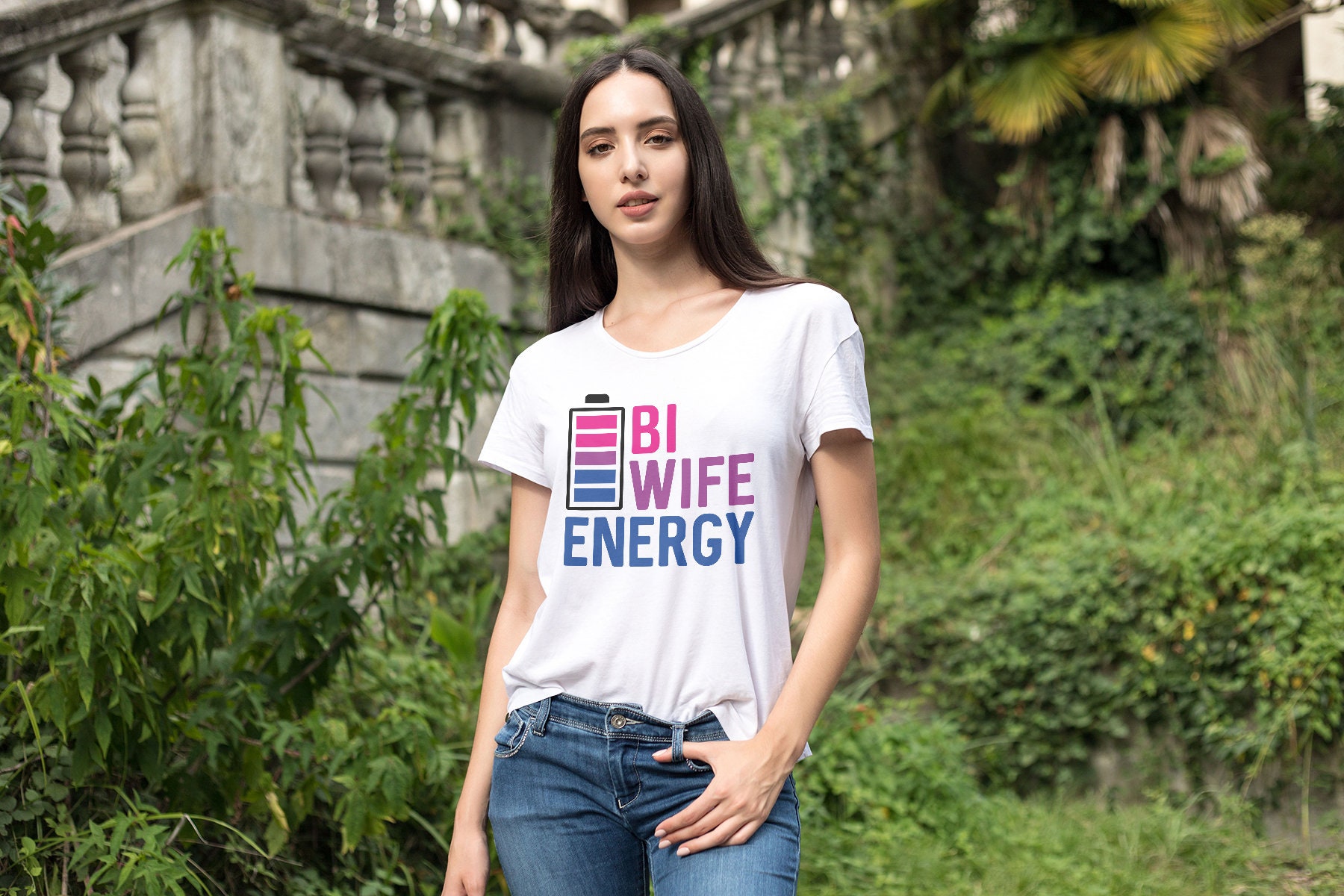 Bi Wife Energy Svg, Pan Wife Energy Svg, LGBTQ Lover Svg, Funny ...