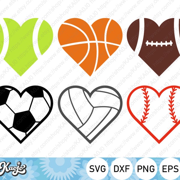 Tennis Ball Heart - Etsy