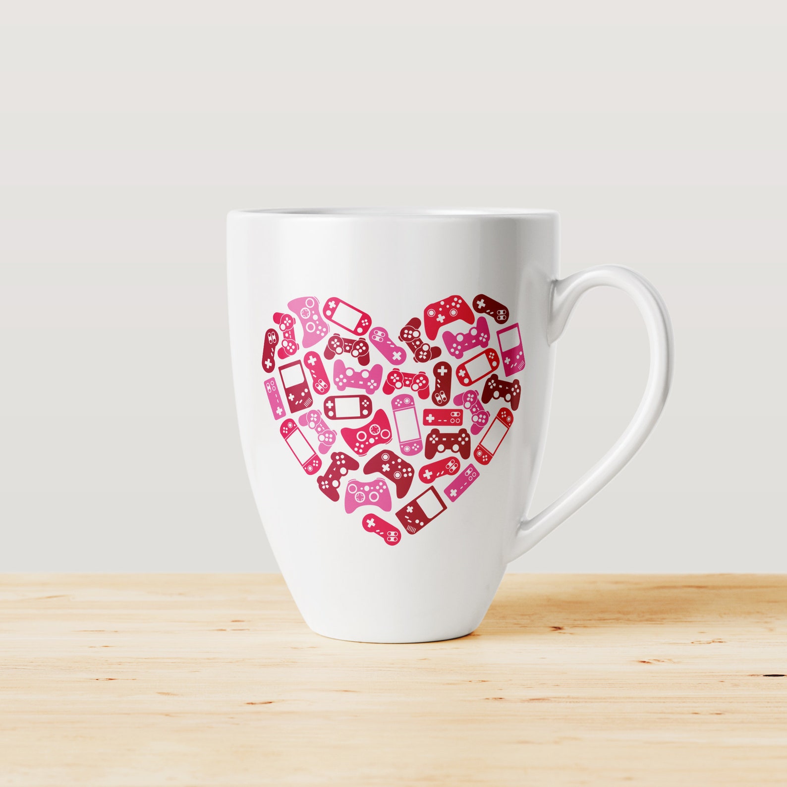 Video Game Heart Valentine's Day Svg, Console Game Controller Heart Svg ...