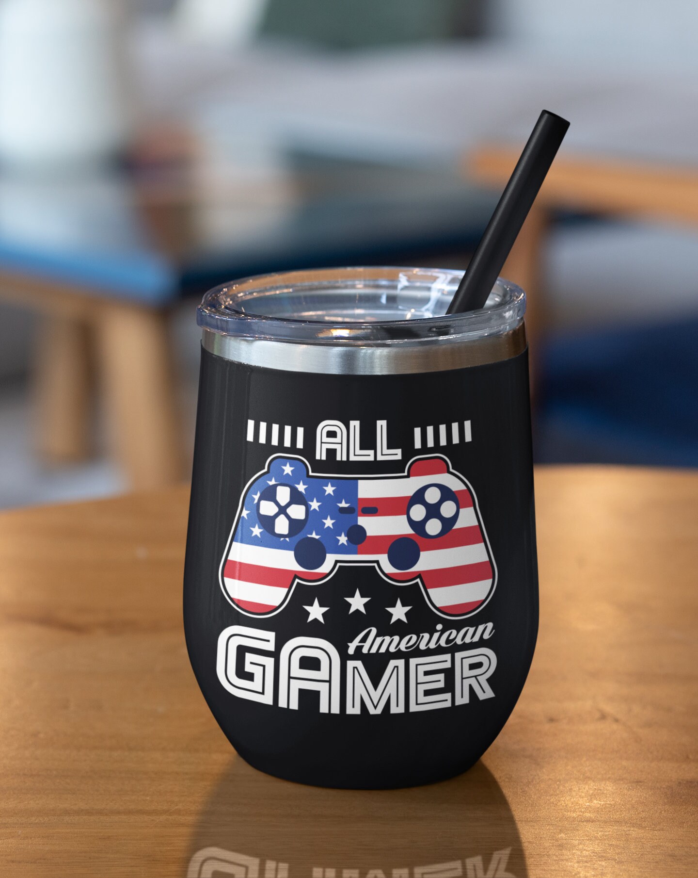 All American Gamer SVG, Patriotic 4th of July Gamer SVG, American Video ...