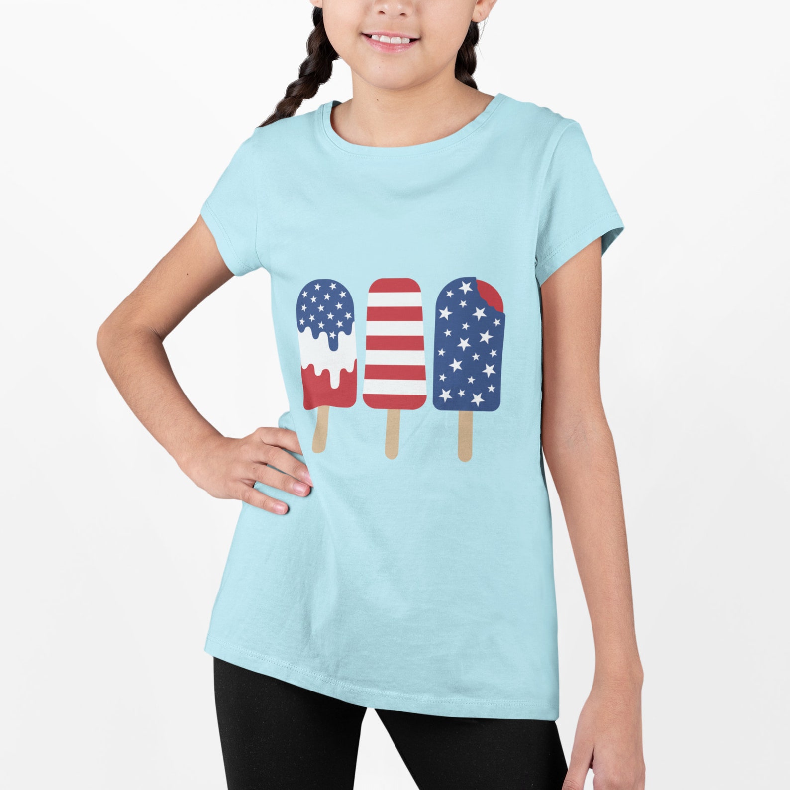 Popsicle American Flag SVG Patriotic 4th of July Popsicle | Etsy