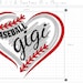 Baseball Gigi SVG, Mother's Day SVG, Baseball Grandma Shirt, Baseball ...