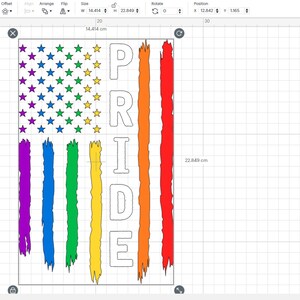 LGBTQ Pride American Flag Svg, Gay Awareness Svg, Bisexual Pride Svg ...