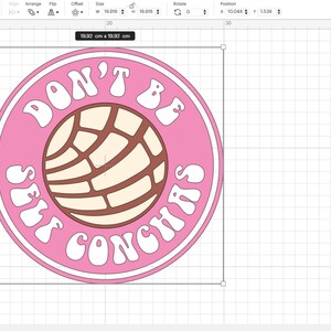 Don't Be Self Conchas Svg, Concha Pan Dulce Svg, Funny Mexican Bread ...