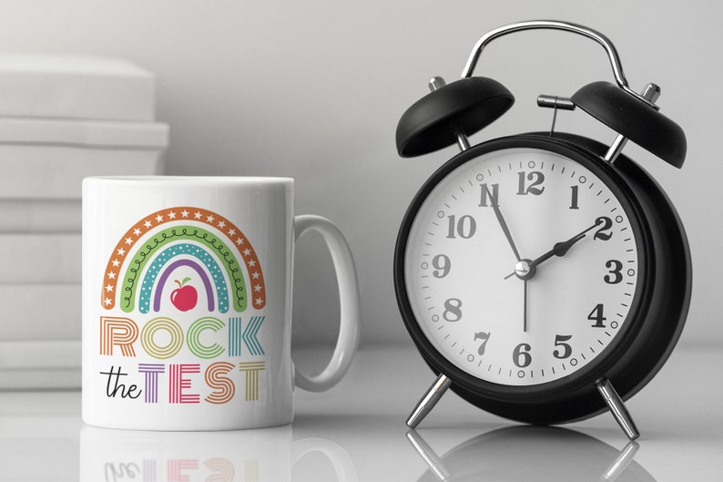 Rock the Test Svg Teacher Testing Svg Teacher Appreciation | Etsy