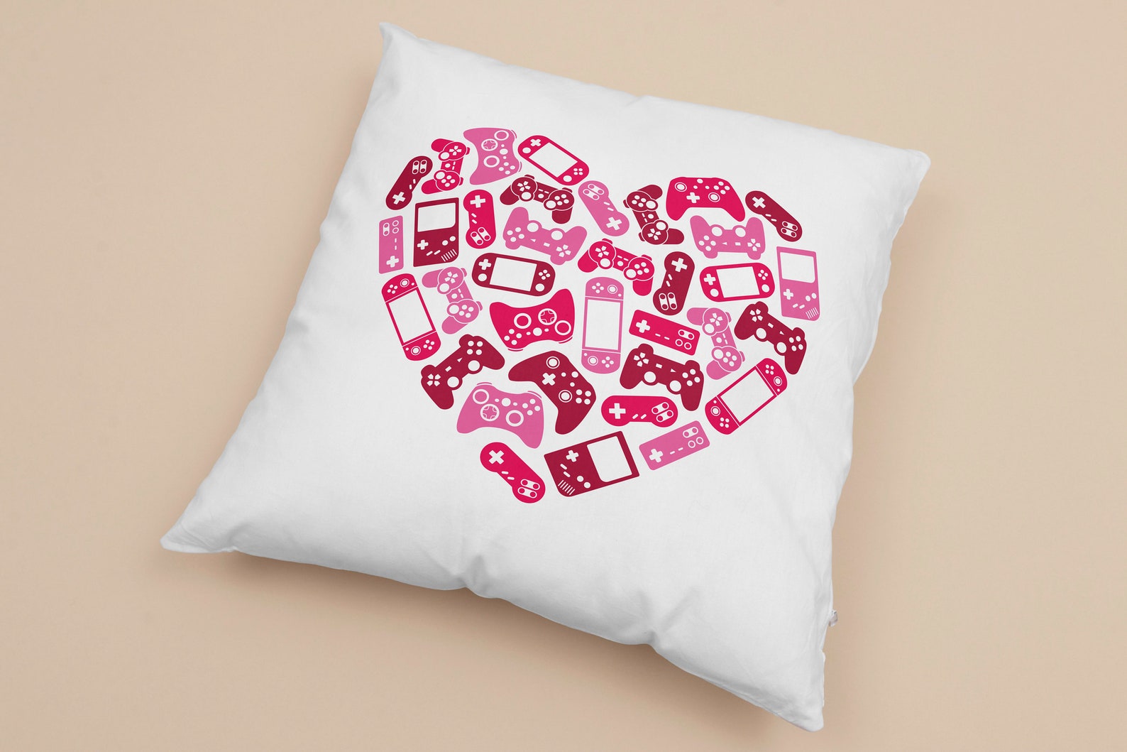 Video Game Heart Valentine's Day Svg, Console Game Controller Heart Svg ...