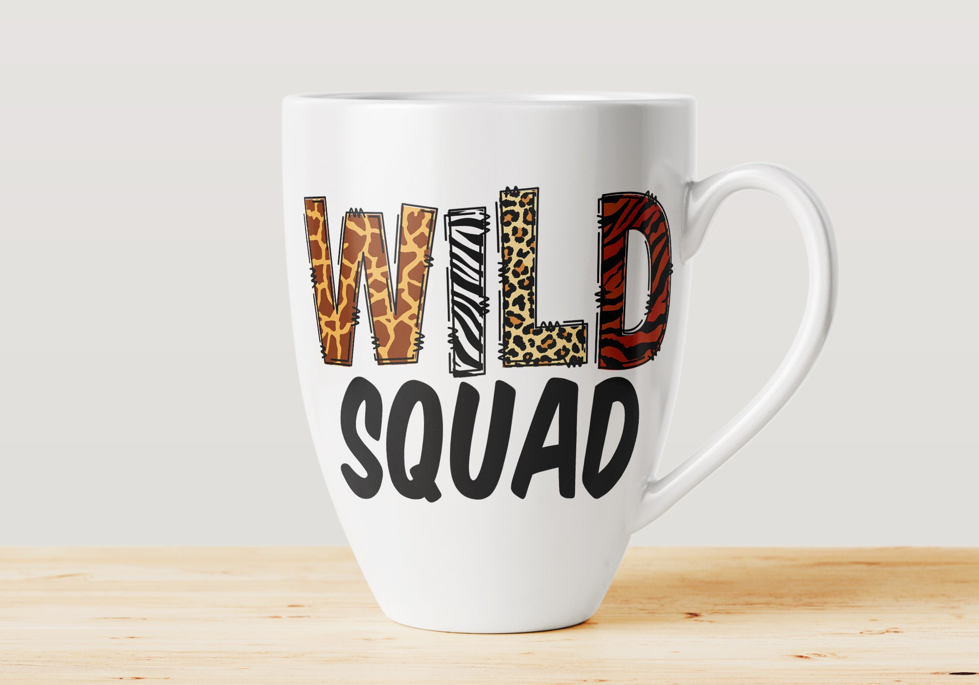 Wild Doodle Letters PNG Bundle, Animal Skin Pattern Alphabet Uppercase ...