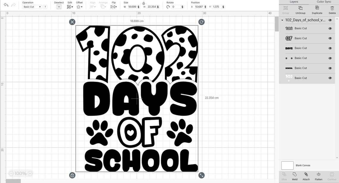 102 Days of School SVG, 100th Day of School SVG, Teacher Days, School ...