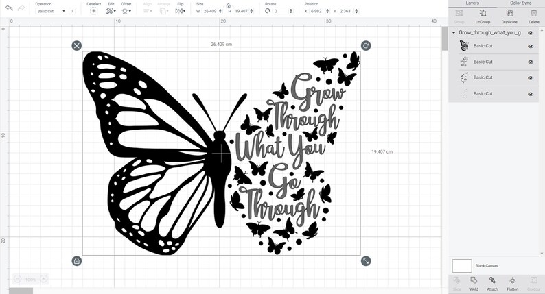 Grow Through What You Go Through SVG Inspirational Teacher - Etsy