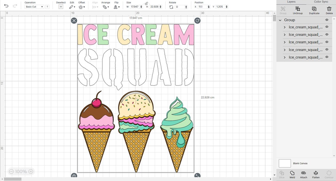 Ice Cream Squad Svg Ice Cream Cone Lover Svg Ice Cream - Etsy
