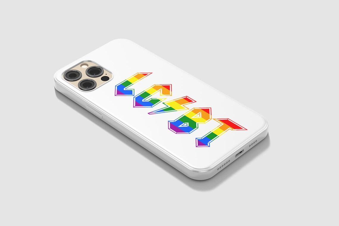 LGBT Pride 80s Rock N Roll Svg, Rocker Gay Pride Svg, Rainbow Pride ...