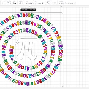 Spiral Pi Svg, Happy Pi Day Svg, Digits of Pi Svg, 3.14 Mathematical ...