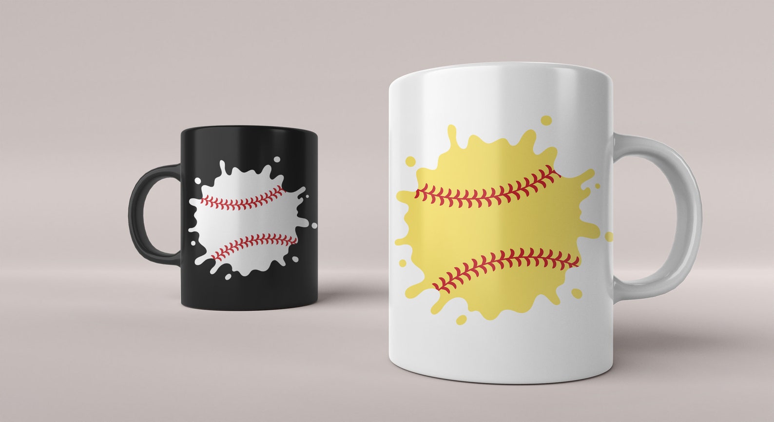 Splatter Sport Balls Bundle Svg Baseball and Softball Splash - Etsy