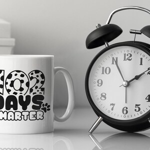 102 Days Smarter SVG, 100th Day Smarter SVG, Teacher Days, Dog Lover ...