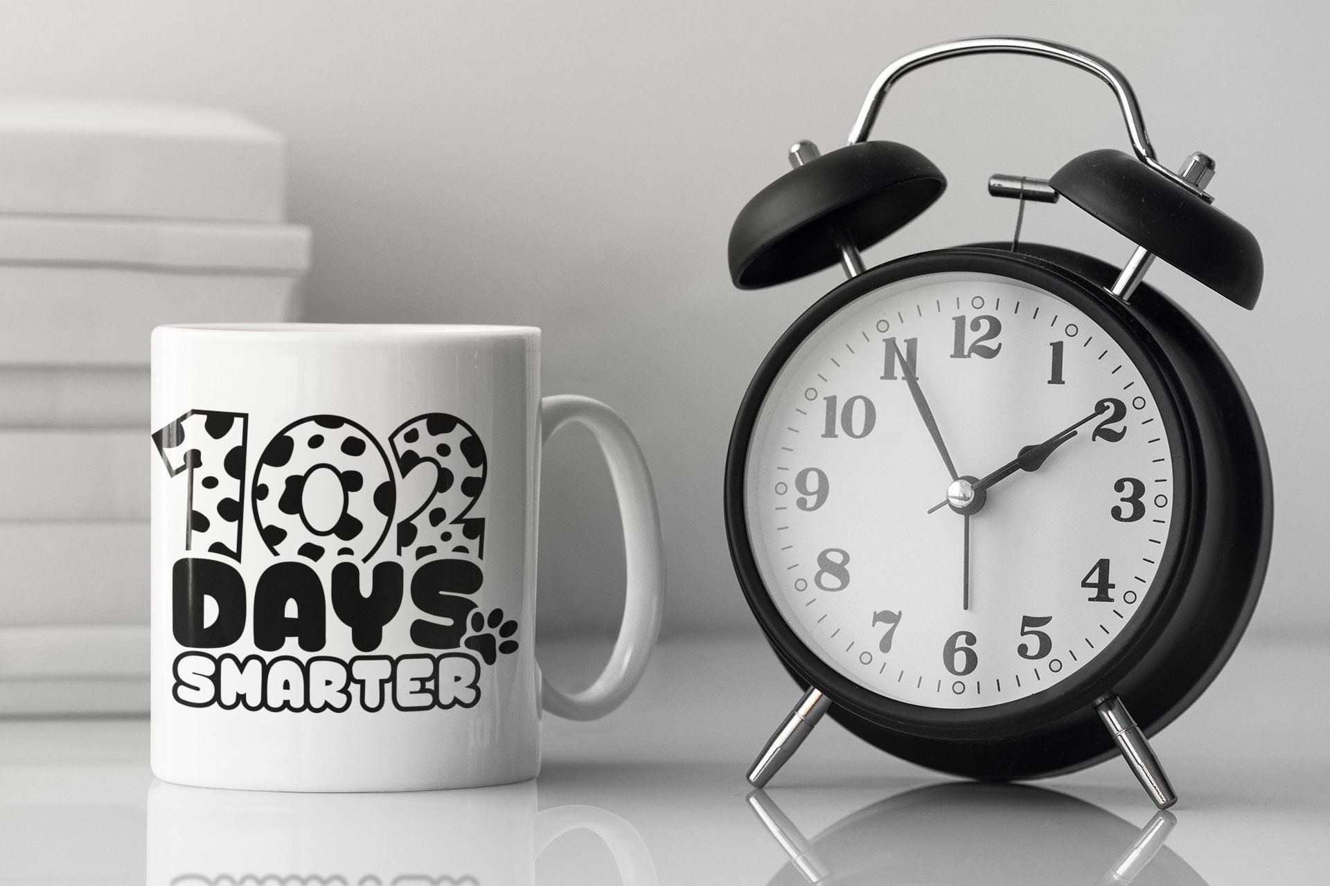 102 Days Smarter SVG 100th Day Smarter SVG Teacher Days Dog | Etsy