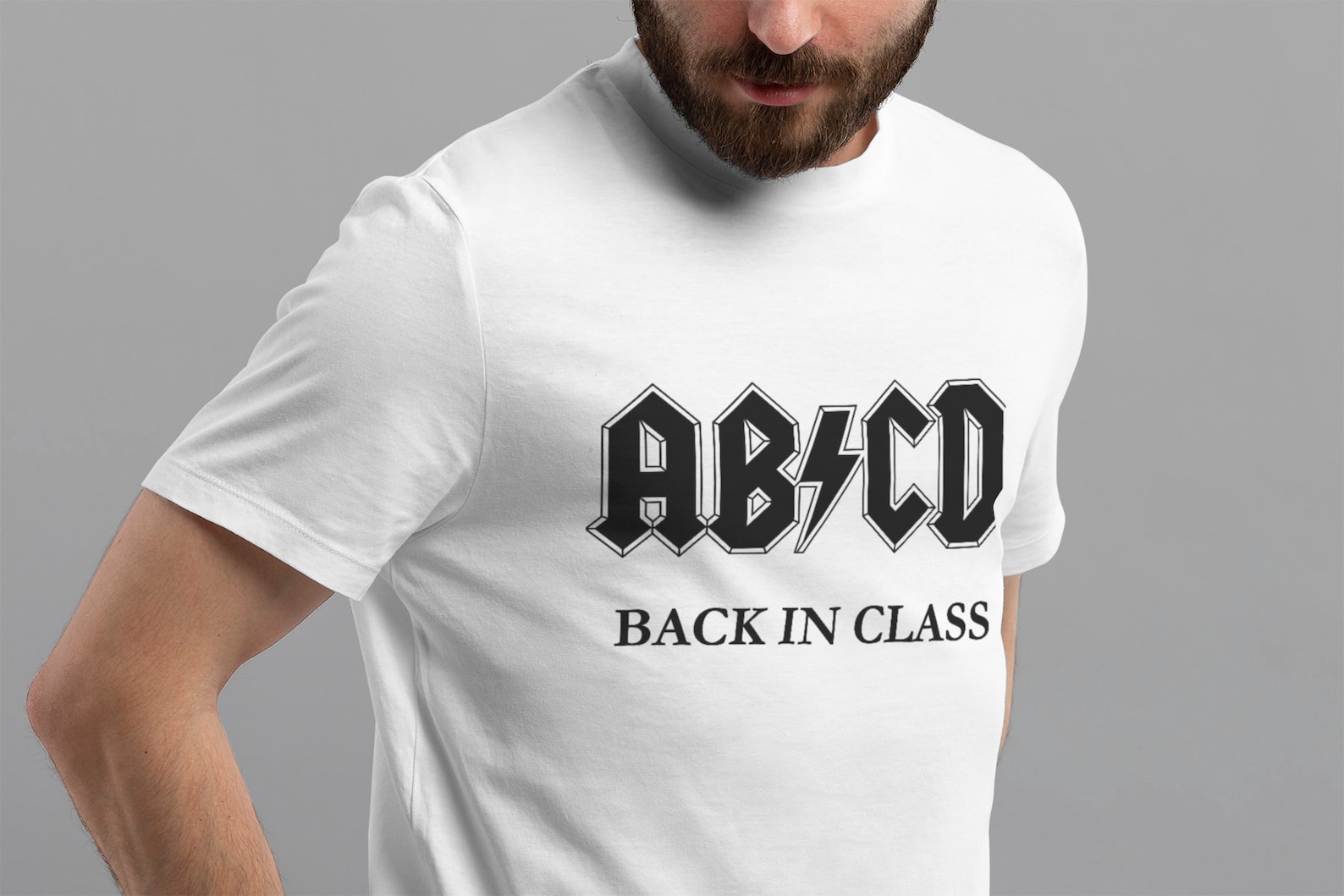 ABCD Back in Class Svg, Back to School Svg, Pencil Lightening Bolt Svg ...