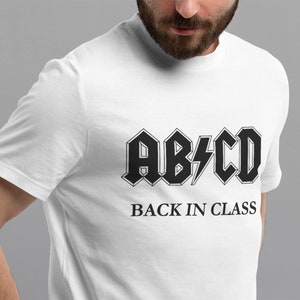 ABCD Back in Class Svg, Back to School Svg, Pencil Lightening Bolt Svg ...
