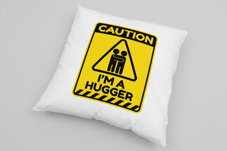 Caution I'm A Hugger Svg, Funny Free Hug Dealer Svg, Sarcastic Warning ...
