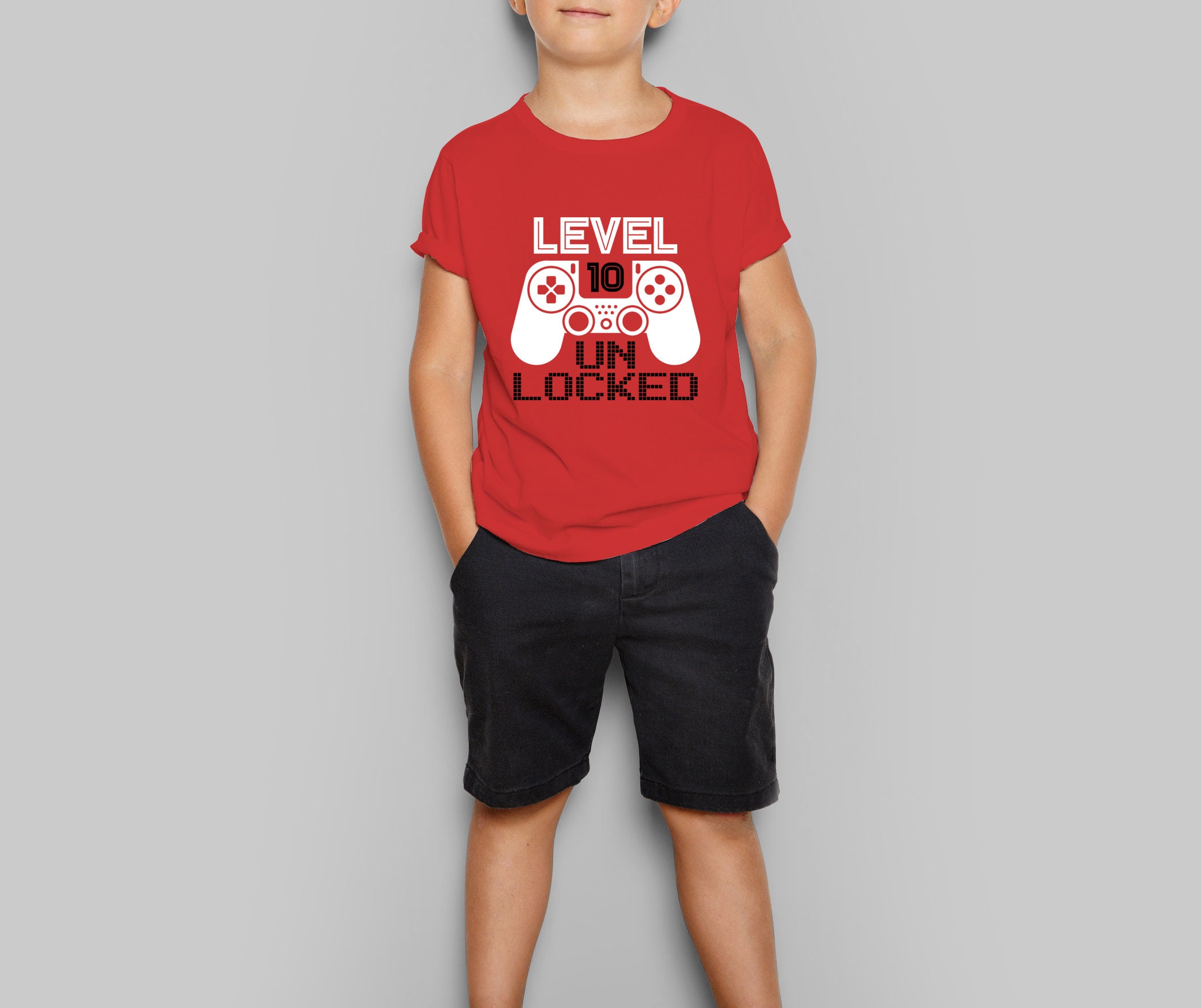 Level 10 Unlocked SVG Funny Gaming Quotes Happy Birthday - Etsy