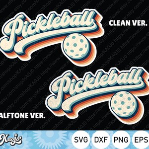 Retro Vintage Pickleballs Svg, Pickleball Throwback Svg, Instant ...