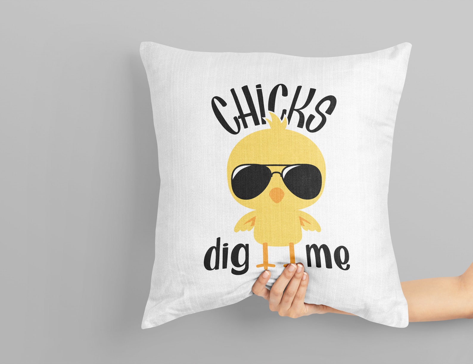 Chicks Dig Me SVG Chick With Sunglasses SVG Easter Baby | Etsy