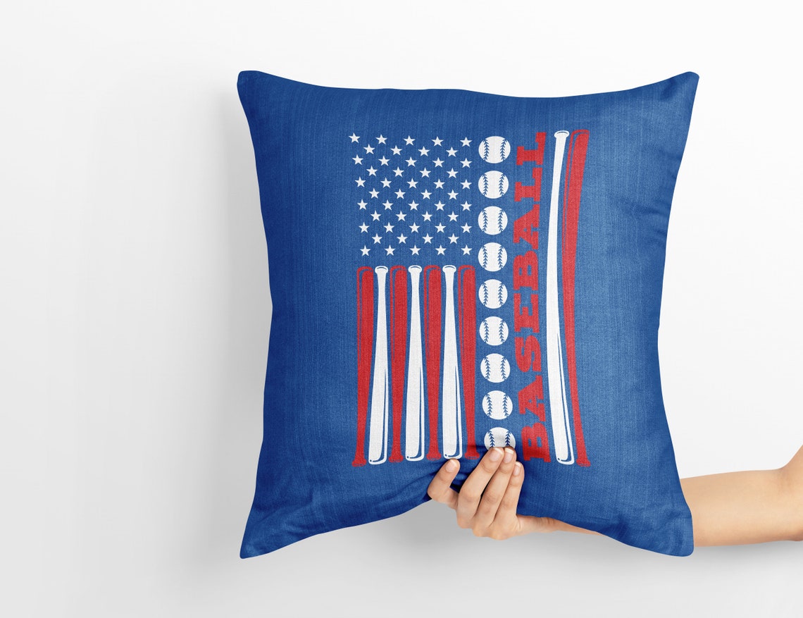 Baseball American Flag Svg Distressed USA Baseball Flag Svg - Etsy