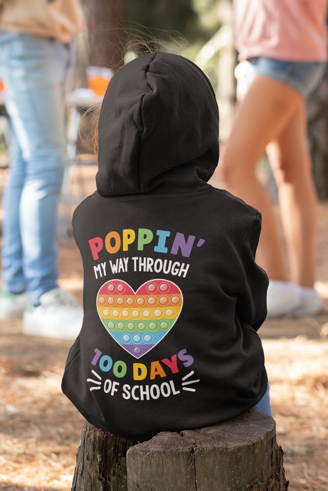 Poppin' My Way Through 100 Days of School Svg 100th Day - Etsy