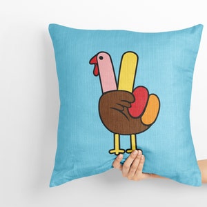 Peace Sign Turkey Hand SVG, I Love You Sign Turkey Hand SVG ...