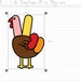 Peace Sign Turkey Hand SVG, I Love You Sign Turkey Hand SVG ...