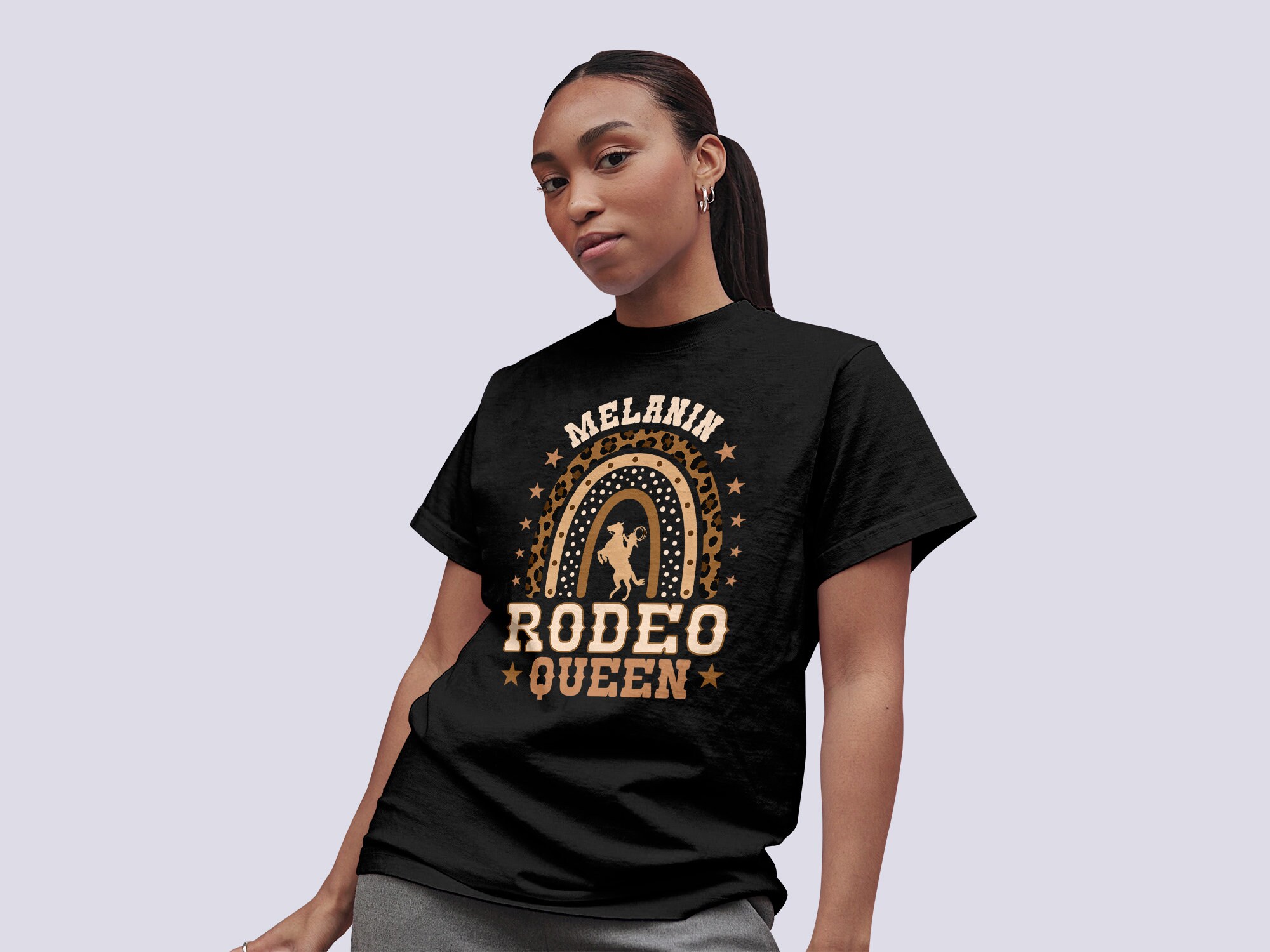 Melanin Rodeo Queen Svg, African American Southern Cowgirl Svg, Western ...