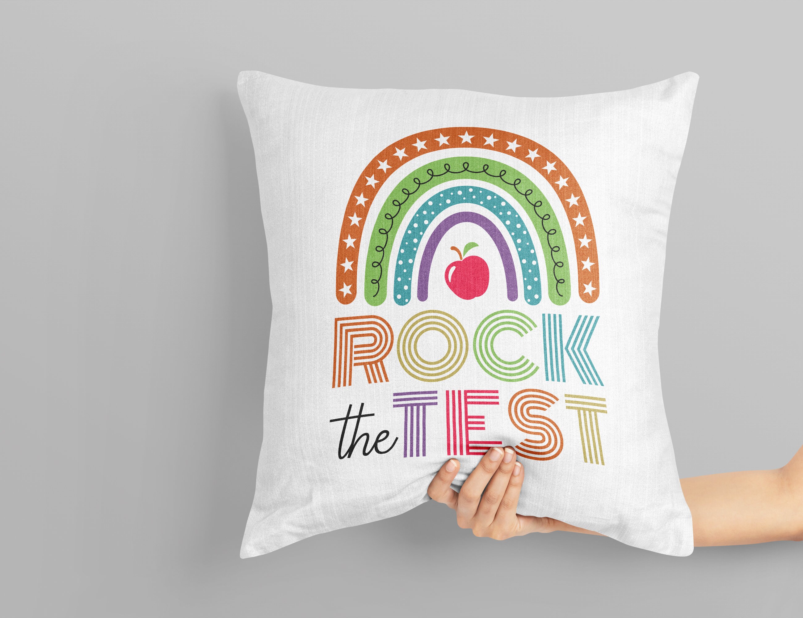 Rock the Test Svg Teacher Testing Svg Teacher Appreciation | Etsy