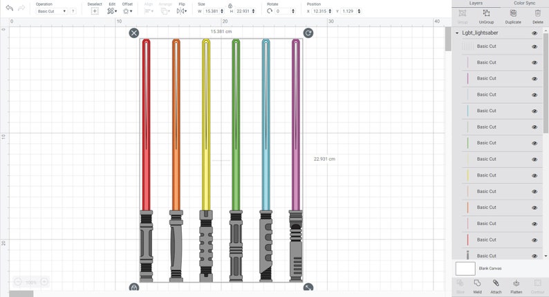 LGBTQ Flag Light Swords Svg, LGBTQ Pride Lightsaber Svg, Gay Awareness ...