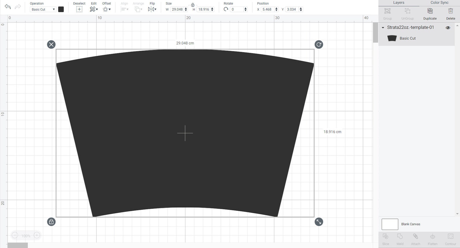 Strata 22 Oz Cup Templates SVG, Strata Tumbler Templates SVG, Instance ...