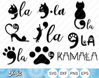 Comma La SVG - Etsy