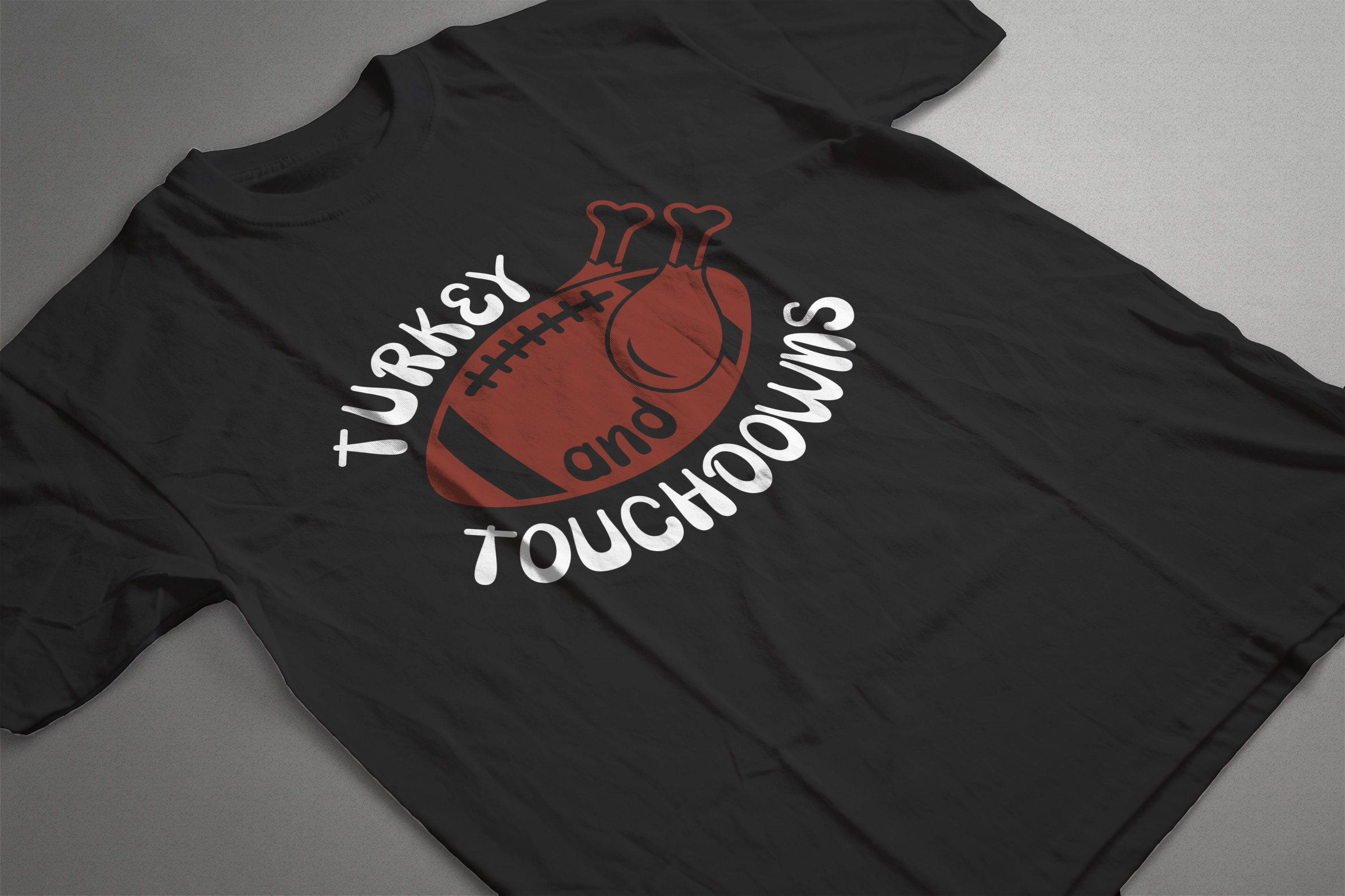 Turkey and Touchdowns SVG Thanksgiving SVG Fall Svg Turkey | Etsy