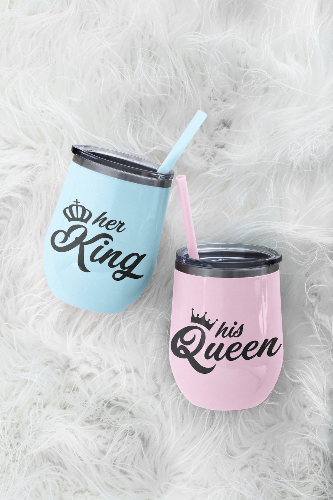 Her King and His Queen SVG King and Queen SVG Husband and - Etsy