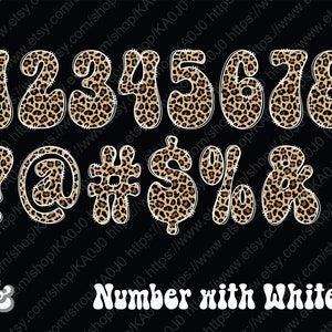 Leopard Print Doodle Letters PNG, Cute Leopard Pattern Alphabet ...