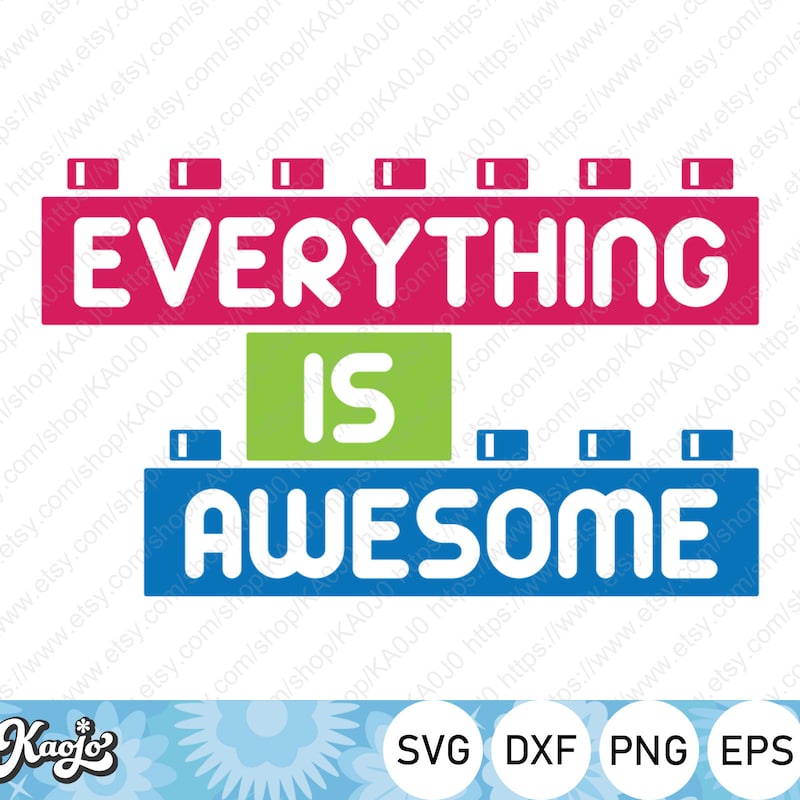 Everything is Awesome - Etsy
