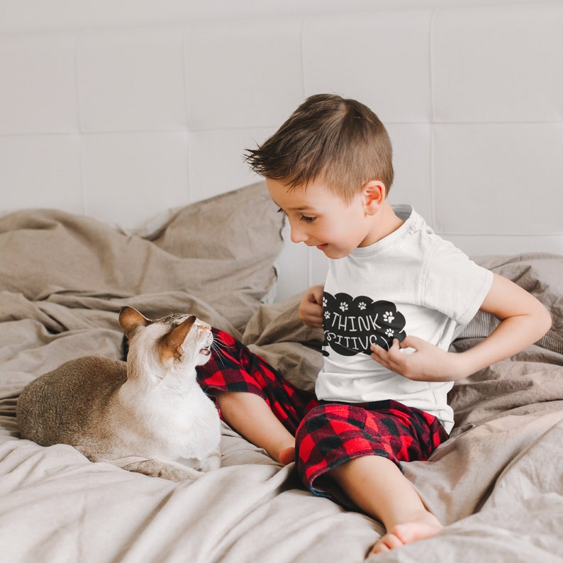 Think Pawsitive SVG Cat Paw SVG Dog Paw SVG Think Positive - Etsy