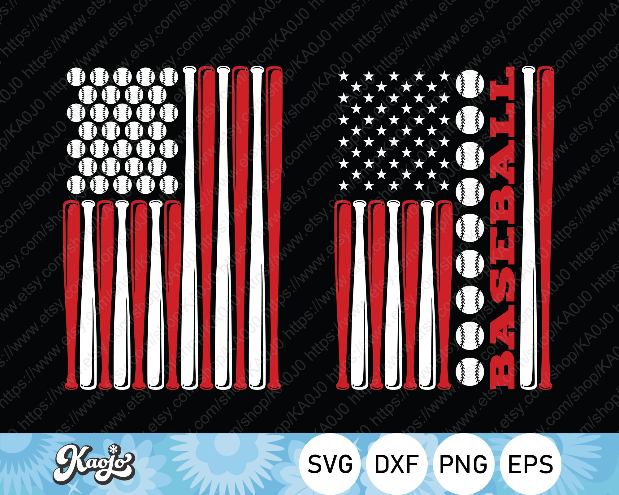 Baseball American Flag Svg, Distressed USA Baseball Flag Svg, 4th of ...