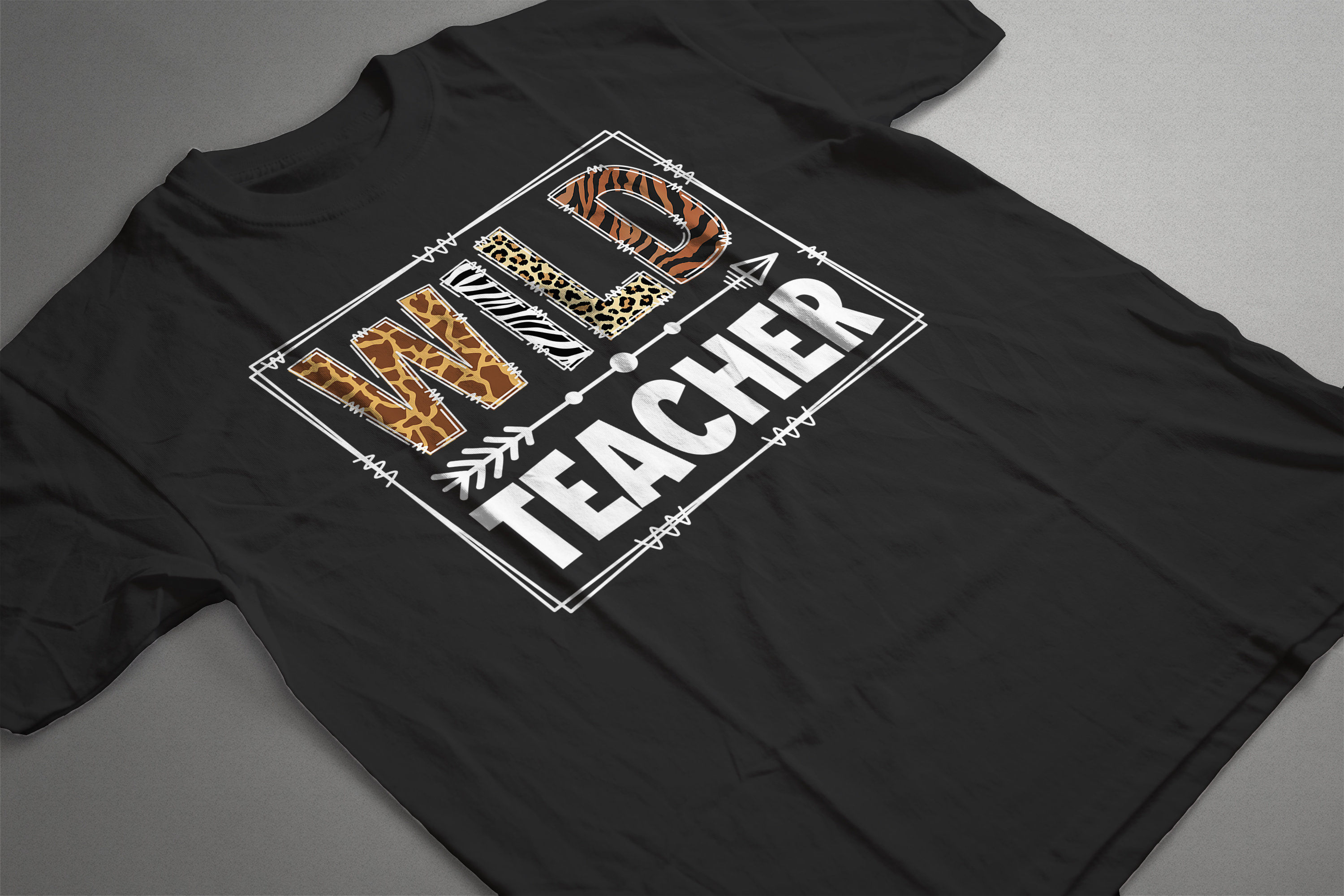 Wild Doodle Letters PNG Bundle, Animal Skin Pattern Alphabet Uppercase ...