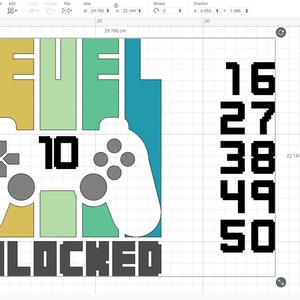 Level 10 Unlocked SVG, Funny Gaming Quotes, Happy Birthday SVG, Instant ...