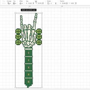 Shamrock Skeleton Hand Guitar Svg, Shamrock N Roll Svg, St Patricks Day ...