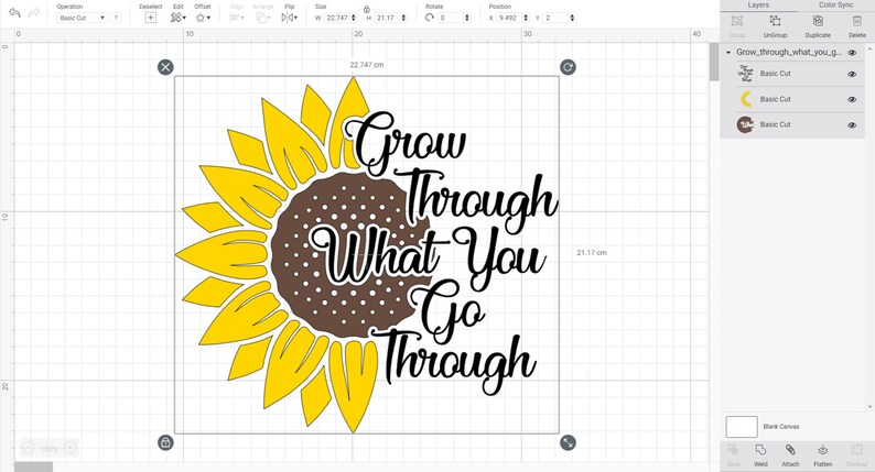 Grow Through What You Go Through SVG Inspirational Teacher - Etsy
