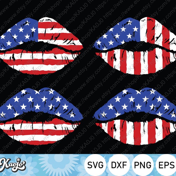 Distressed Lips Svg - Etsy