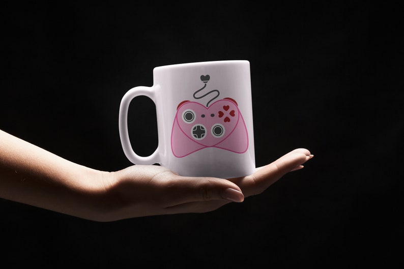 Valentine's Day Game Controller SVG Bundle Hearts | Etsy